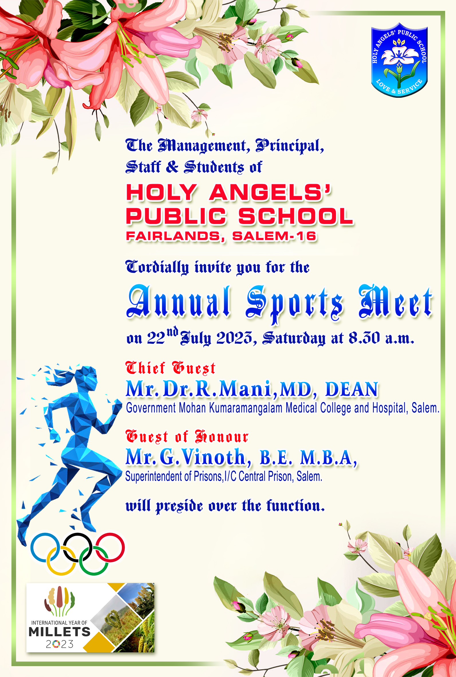 Holy Angels' CBSE School,Salem